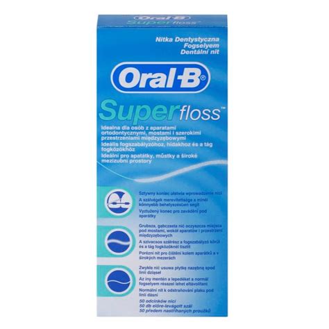 Oral B Super Floss Dental Floss On Braces And Implants Uk
