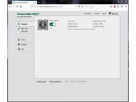Powercable Mqtt 101x Netio Products As