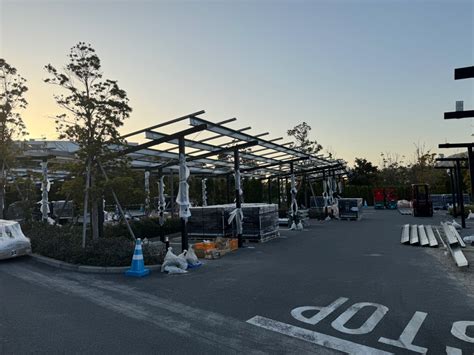 蒲郡市 カーポート型ソーラーシステム着工 メガソーラー設置土木工事なら福島市の株式会社SOHI