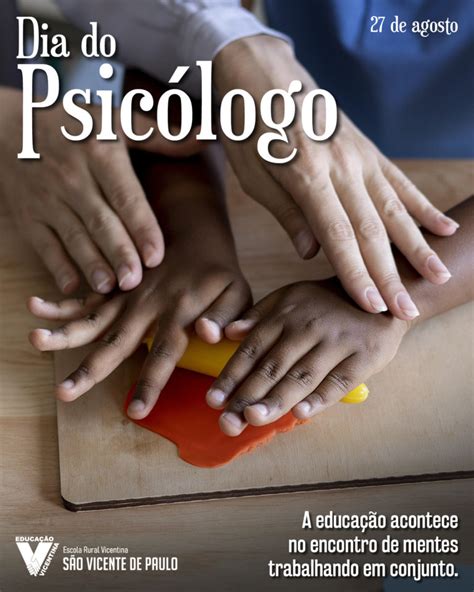 Dia Do Psicólogo Escola Rural São Vicente De Paulo
