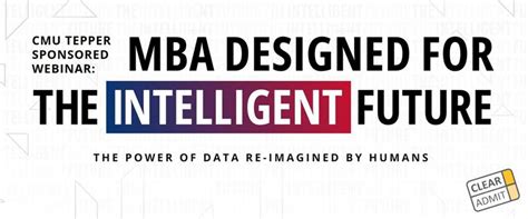 Cmu Tepper Mba Designed For The Intelligent Future