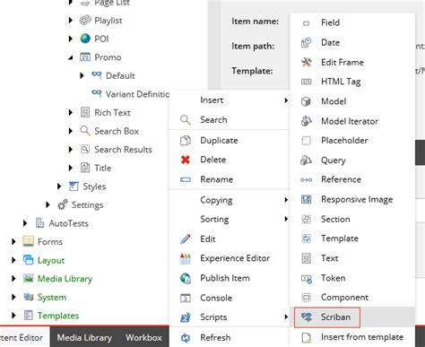 Scriban Templates Sitecore Documentation
