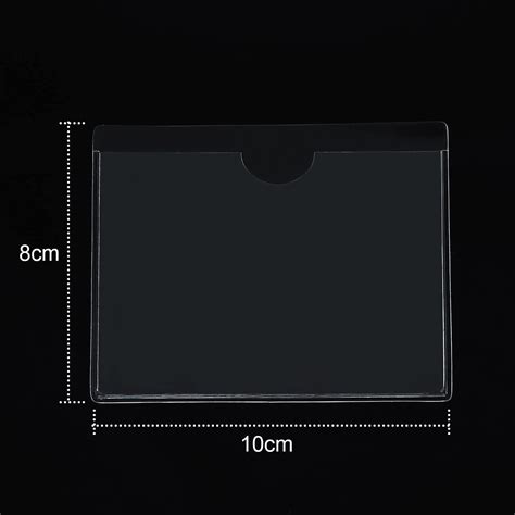 Buy Clear Self Adhesive Ticket And Note Holders Car Windscreen Pass Holder Note Placard