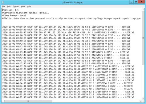 Tutorial Windows Firewall Enable Packet Logging Step By Step