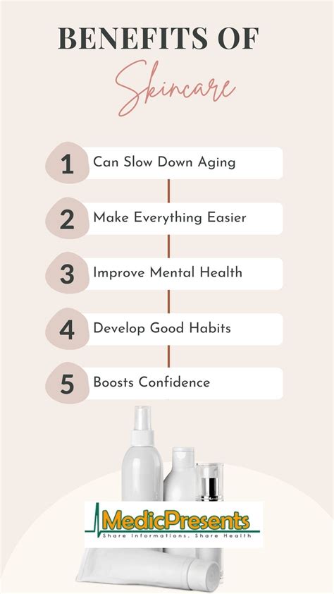 Benefits Of Skincare Infographics