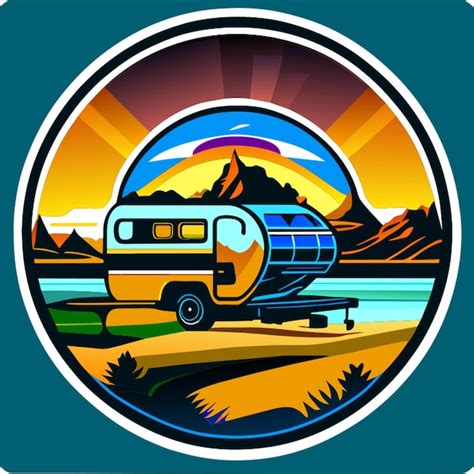 Logotipo De J E O E J Off Road Trailer Camper Empresa Ilustra O
