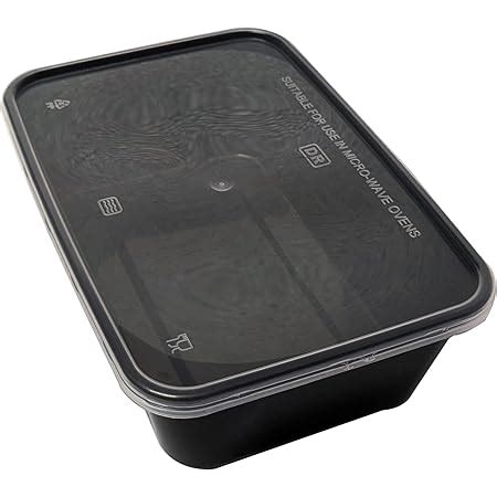 JS Reusable Food Storage Container Ml Used For Take Away And Home Storage Pack Of