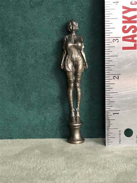 Sexy Woman Pipe Tamper Solid Fine Pewter Etsy