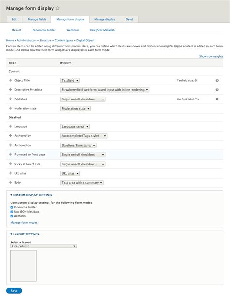 how to create a webform as an input method for archipelago digital objects ado archipelago