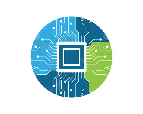 Circuit Technology Vector Abstract Background Information Vector Abstract Background