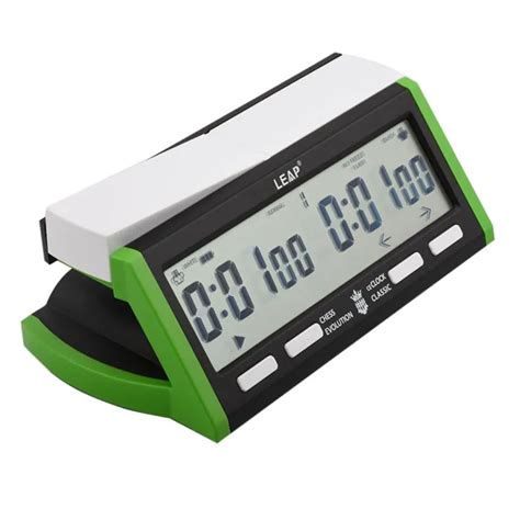 Leap Pq Digital Chess Clock Usb Charge Multifunctional Game Of Go Count Up Down Chess Alarm