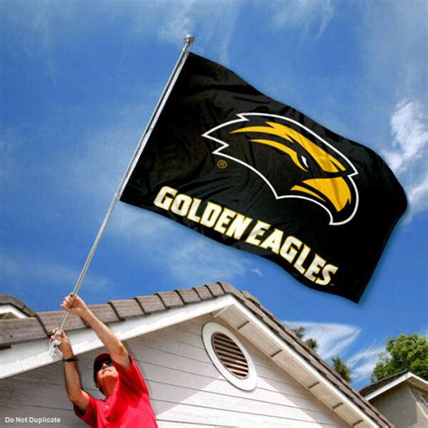 Southern Miss Eagles New Logo Flag State Street Products