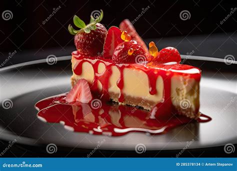 Strawberry Cheesecake Cheesecake Pastry Cream Cheese Dessert