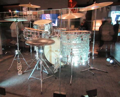 Charlie Watts Ludwig Drumkit Circa 1965 The Worley Gig