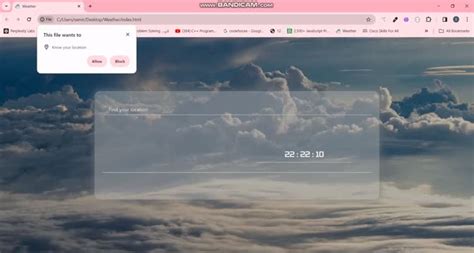 New Js Task From Route For Weather App Sara Adel Posted On The Topic