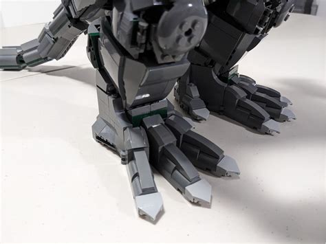 Lego Moc Godzilla Showa Era By Dethark75 Rebrickable Build With Lego