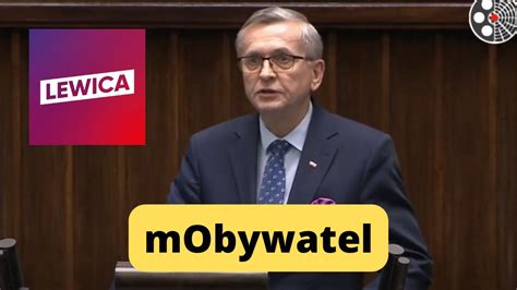 Tadeusz Tomaszewski Ustawa O Aplikacji MObywatel YouTube