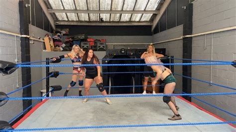 Fatal 4 Way Pro Wrestling Match Power Girls Pro Wrestling Clips4sale