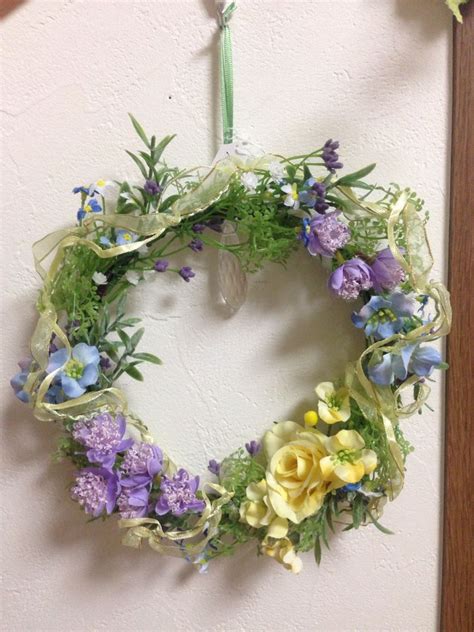 アーティフィシャルフラワーリース Floral Wreath Floral Flowers