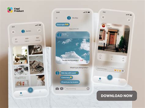 Social Media App Figma