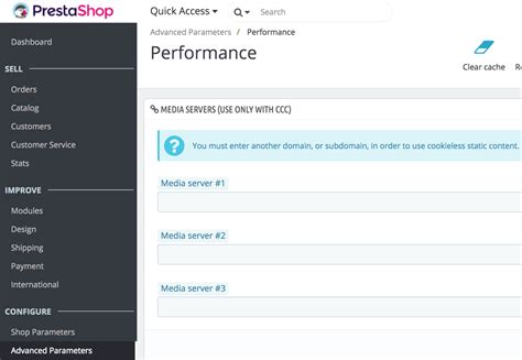 integrate prestashop with aws cloudfront