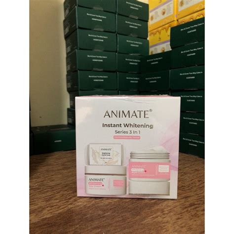 Jual ANIMATE INSTANT WHITENING SERIES 5IN1 CREAM PEMUTIH WAJAH