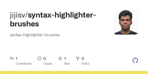 Github Jijisvsyntax Highlighter Brushes Syntax Highlighter Brushes