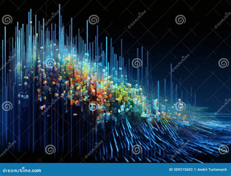 Energy And Data Flow Visualization In A Colorful And Dynamic Design