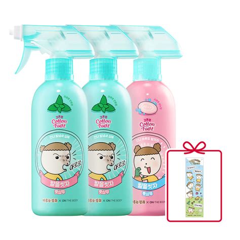 온더바디 [마루는강쥐x온더바디] 발을씻자 풋샴푸 풋가글미스트 발각질팩 증정 위시버킷