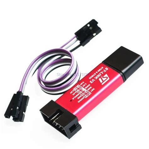 jual st link v2 stlink mini stm8 stm32 stlink downloader programming