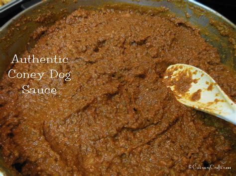 Authentic Coney Dog Sauce Recipe