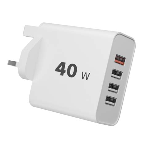 40w 4 포트 Usb 충전 스테이션 허브 의 고품질 40w 4 포트 Usb 충전 스테이션 허브