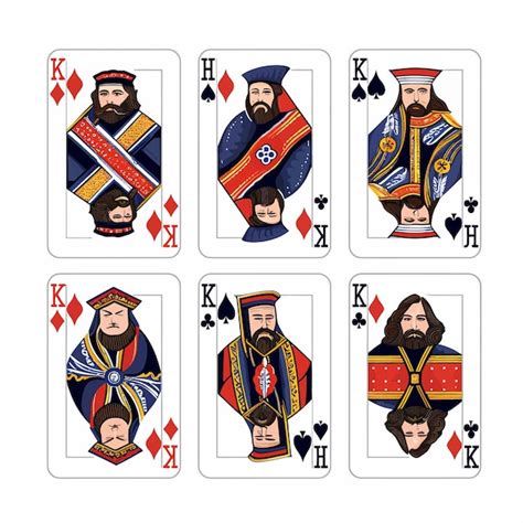 Premium Vector King Playing Card