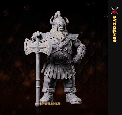 Flint Fireforge Fantasy Miniature Dnd Miniature Dungeons