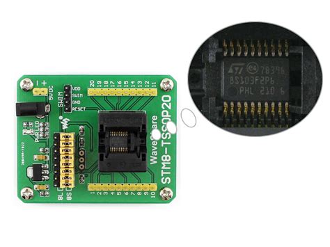 STM8 TSSOP20 Programmer Adapter Điện tử ProE