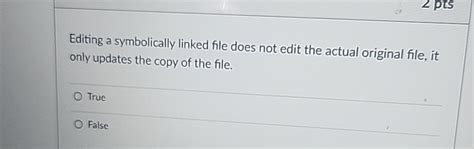 Solved Editing A Symbolically Linked File Does Not Edit The