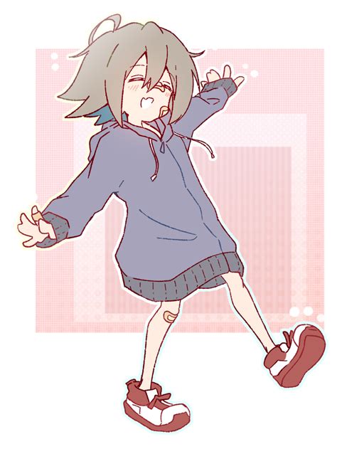 Safebooru 1girl D Absurdres Bandaid Bandaid On Face Bandaid On Knee