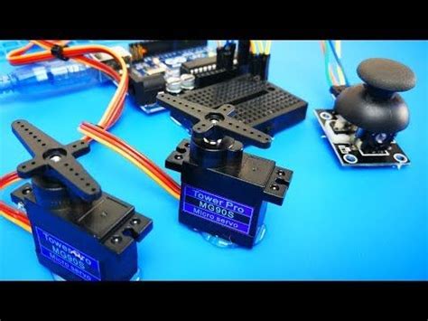 Control Servo Motors With A Joystick Thumbstick Mert Arduino Artofit