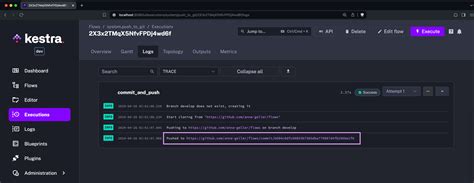 Push Flows To A Git Repository Push Flows To A Git Repository