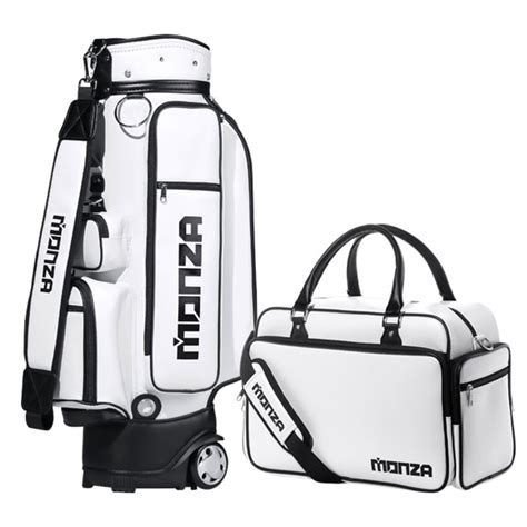 핫딜 몬자 퓨어화이트 캐디백세트 딜팡 골프용품 전문쇼핑몰