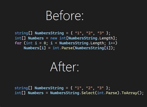 Youssef Amin On Linkedin Did You Know In C That You Can Convert An Array Type To Another Array