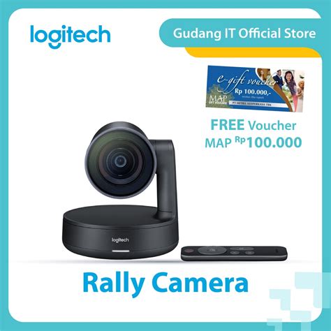 Jual Logitech Rally Camera Ultra Hd Shopee Indonesia