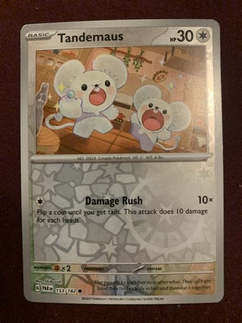 Zwieps Tandemaus Pokémon Karte english Kaufen auf Ricardo