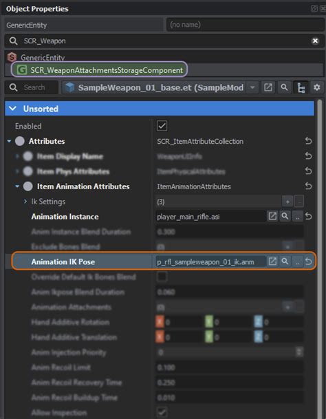 Weapon Animationbasic Tutorial Arma Reforger Bohemia Interactive