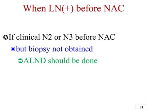 Sentinel Lymph Node Biopsy After Neoadjuvant Chemotherapy In Primary Breast Cancer Ppt