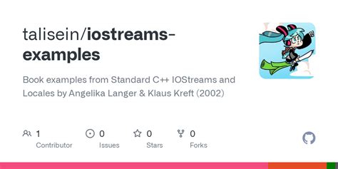 Github Taliseiniostreams Examples Book Examples From Standard C