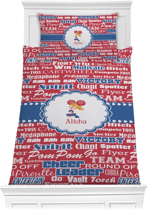 Custom Cheerleader Comforter Set Twin Personalized Youcustomizeit
