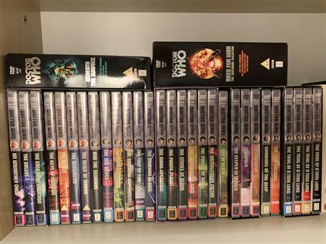 My Updated Classic Doctor Who Dvd Collection Rdvdcollection