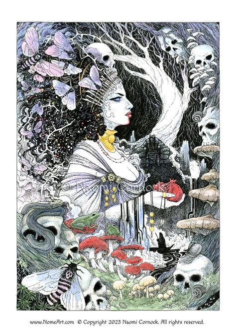 Persephone The Dark Mother Art Of Naomi Cornock