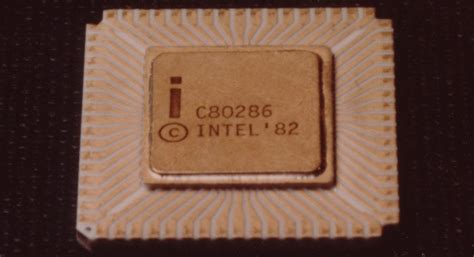The 80286 Cpu Museum Museum Of Microprocessors And Die Photography